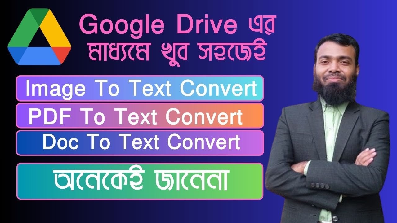 Step by Step Guide: Image to Text Conversion via Google Drive | PDF To ...