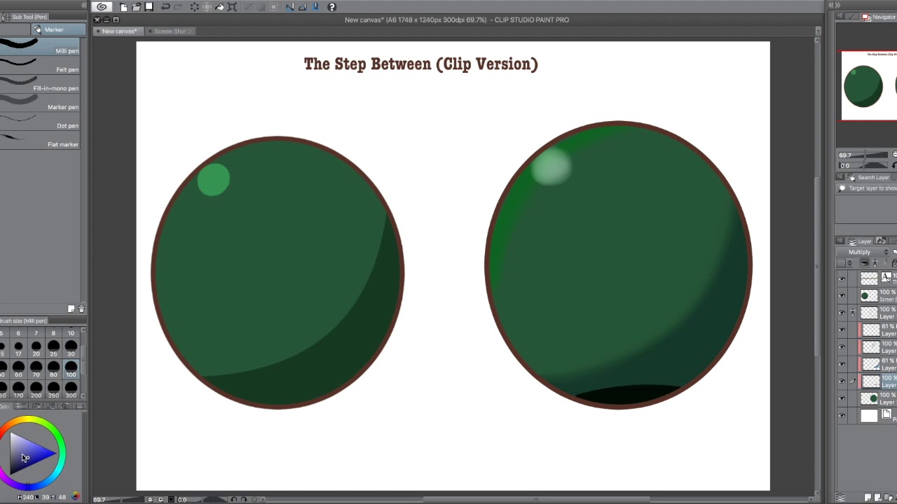 Art Tip: Cell Shading to Soft and Beyond in Clip Studio Paint - YouTube