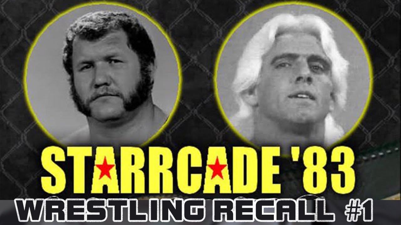 WRESTLING RECALL #1 NWA STARRCADE 1983 A FLARE FOR THE GOLD HARLEY RACE ...