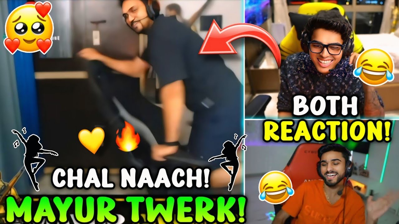 JONATHAN AND LOLZZZ BOTH REACTION 😂 MAYUR GAMING TWERK DANCE 😮 | GODL - YouTube