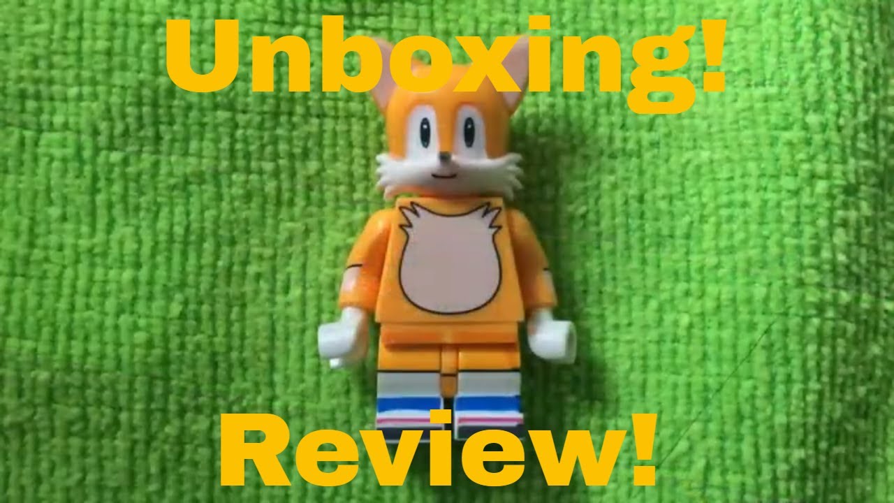 Unofficial Tails LEGO Minifigure - Unboxing and Review - YouTube