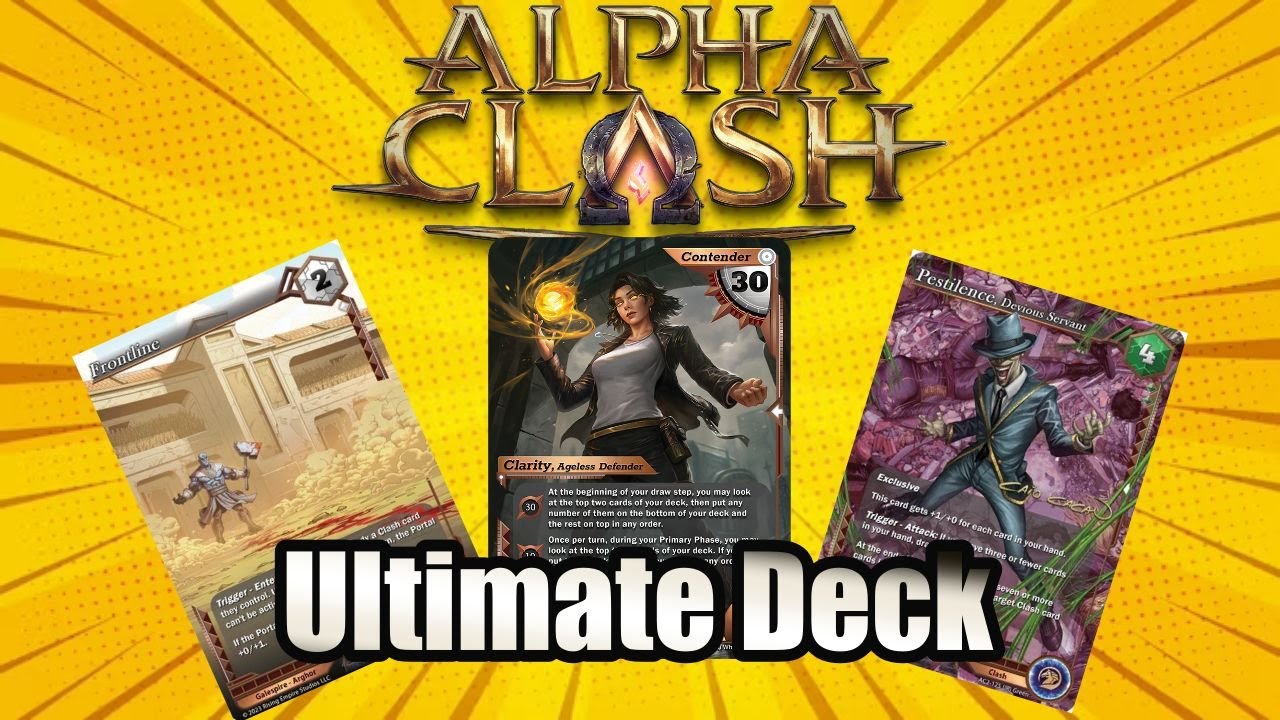The Most Powerful Alpha Clash Deck! - YouTube