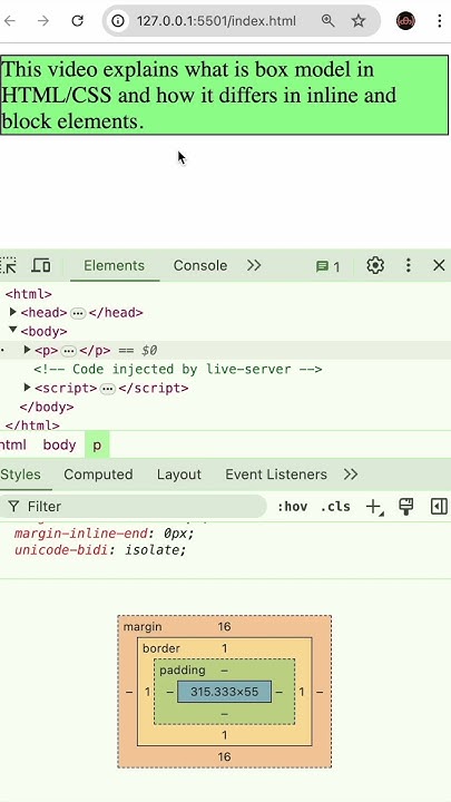 Box Model | CSS | HTML | padding | border | margin | #html #css #coding ...