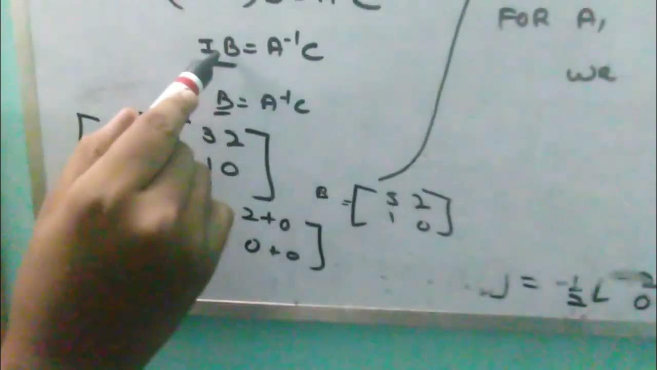 how to do Pre-Multiplying and Post-Multiplying on matrix IMPORTANT FOR ||JEE MAIN||JEE ADVANCE ...