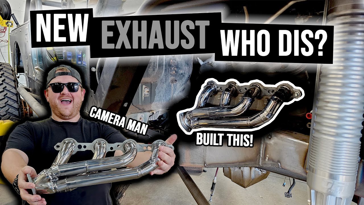 Our Video Guy Built A Custom Exhaust Manifold | #FONZIE Episode 5 - YouTube