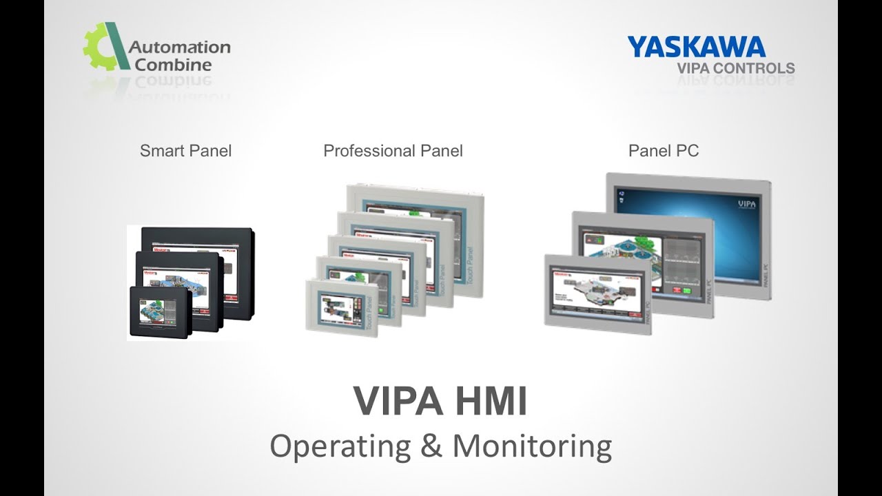 VIPA HMI : Operating & Monitoring - YouTube