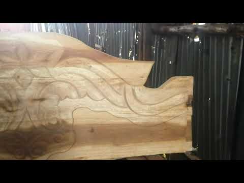 Musizi tree back  bed curved by ALMOST WOOD CURVES