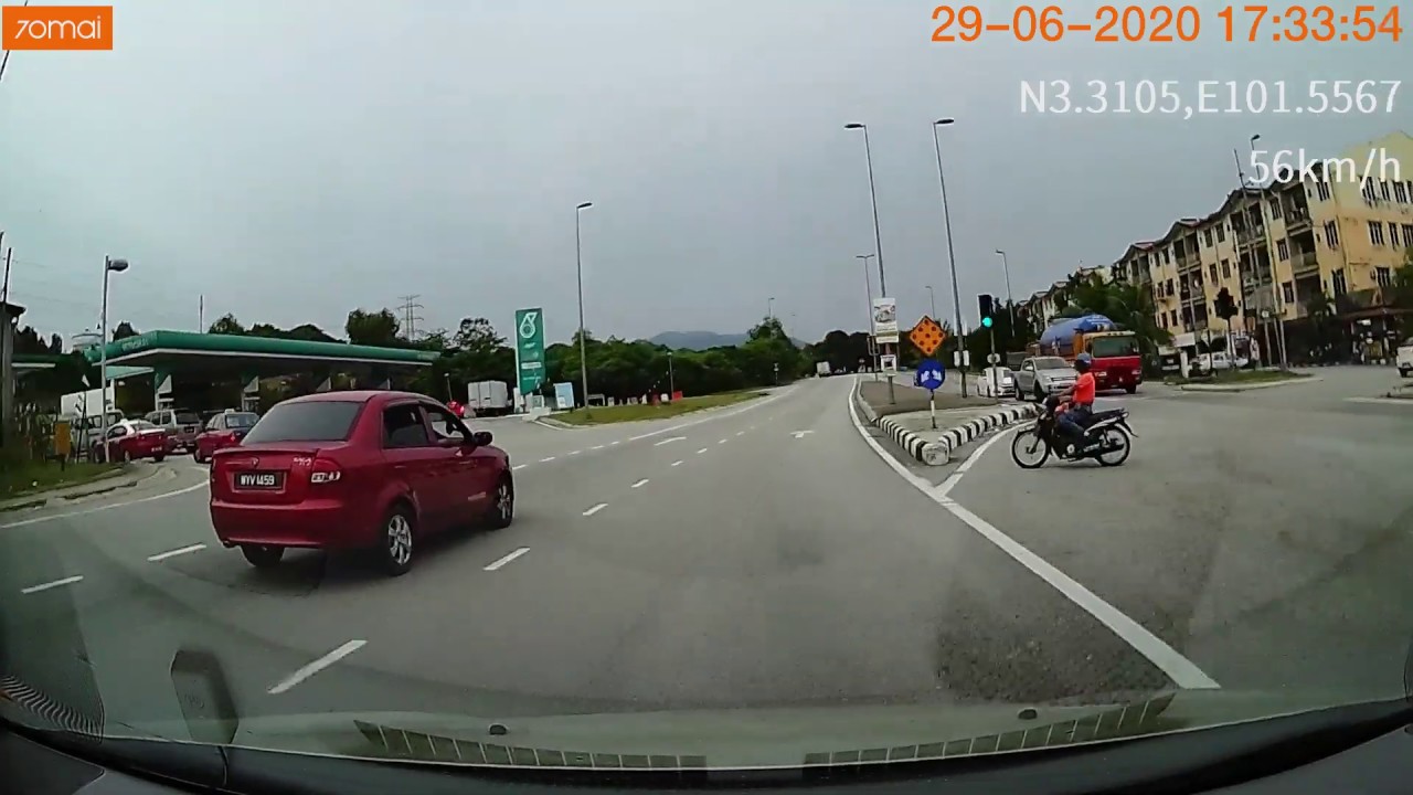 Near miss with Reckless Motorcycle Rider! ⚠️🛵 - YouTube