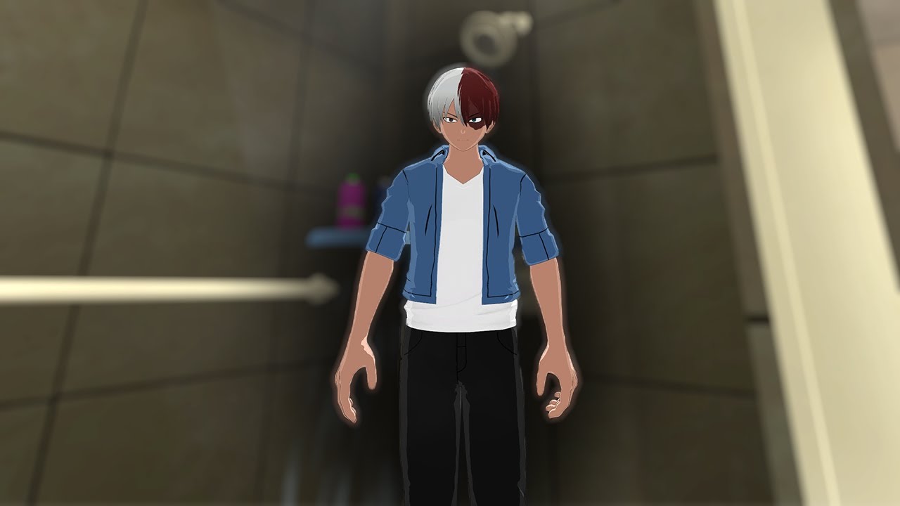 Deku pranks Todoroki in the shower (MHA VR) - YouTube