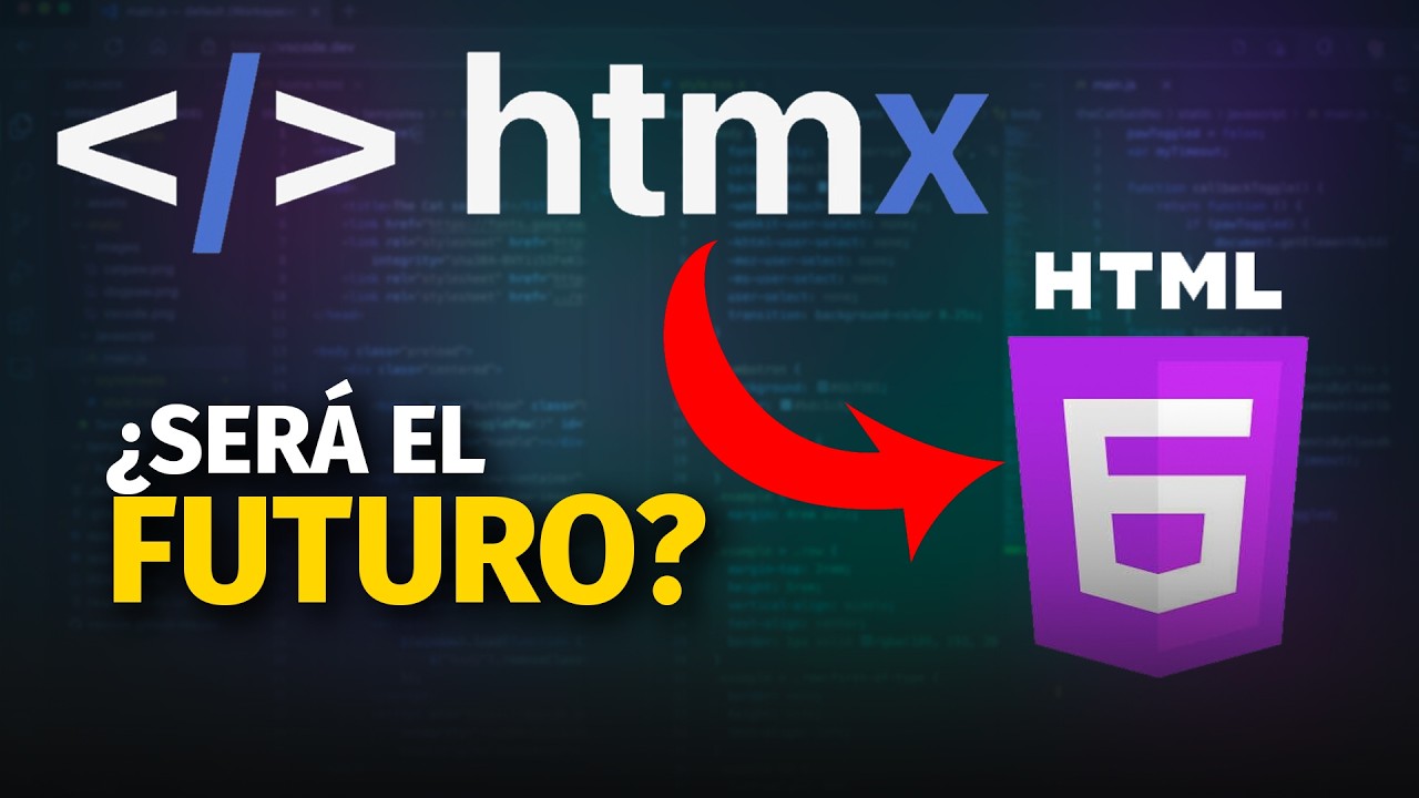 Es HTMX el futuro estándar de HTML? - YouTube