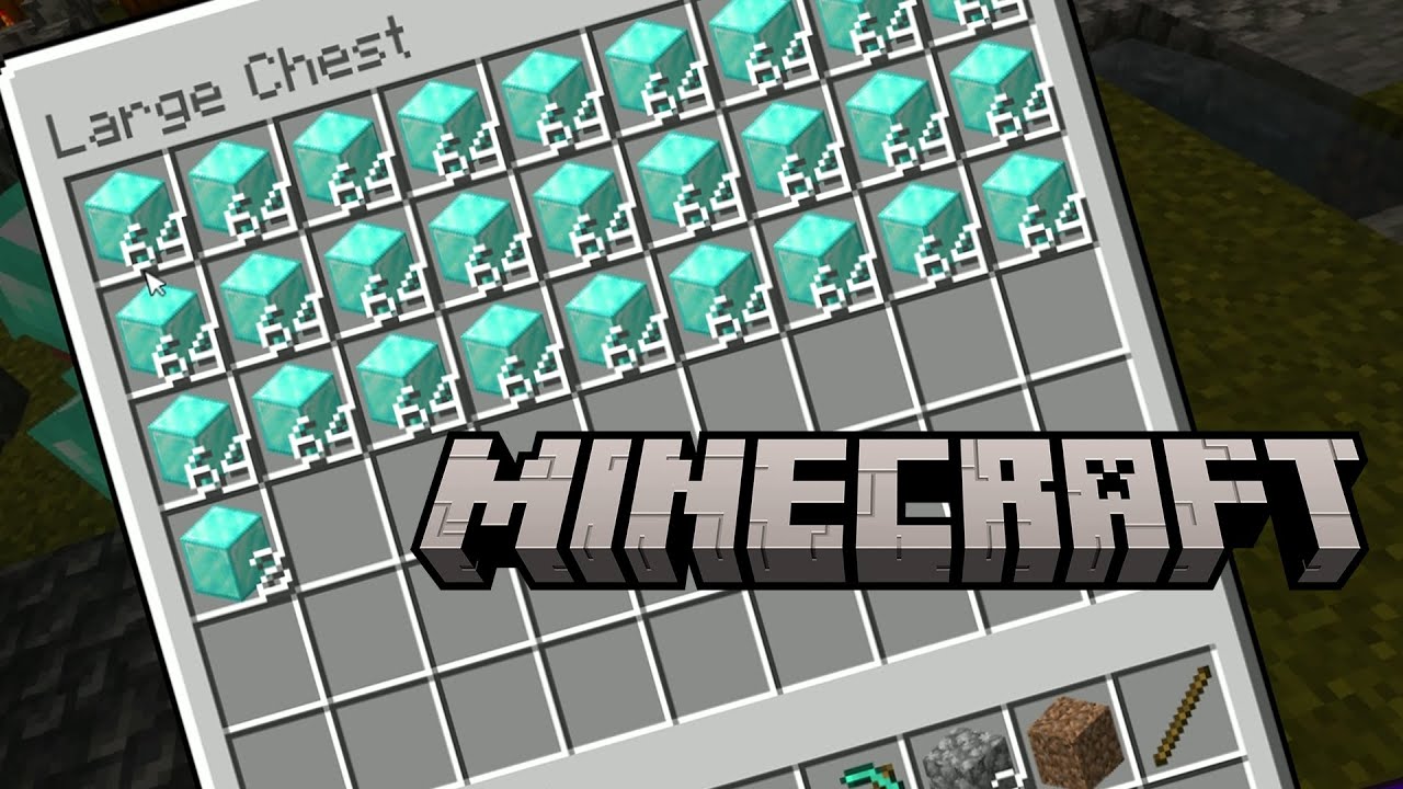 A CHEST FULL OF DIAMONDS | Minecraft - YouTube