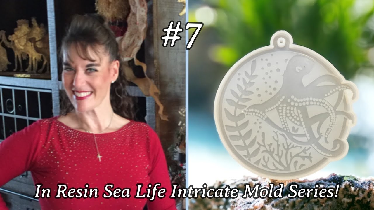 #407 Filling Detailed Molds With UV Resin #7 In Series - YouTube