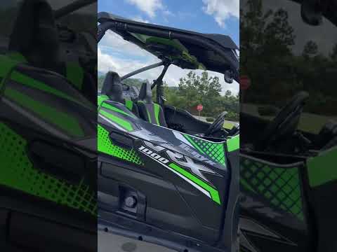 Kawasaki KRX Custom Cab Fan - YouTube