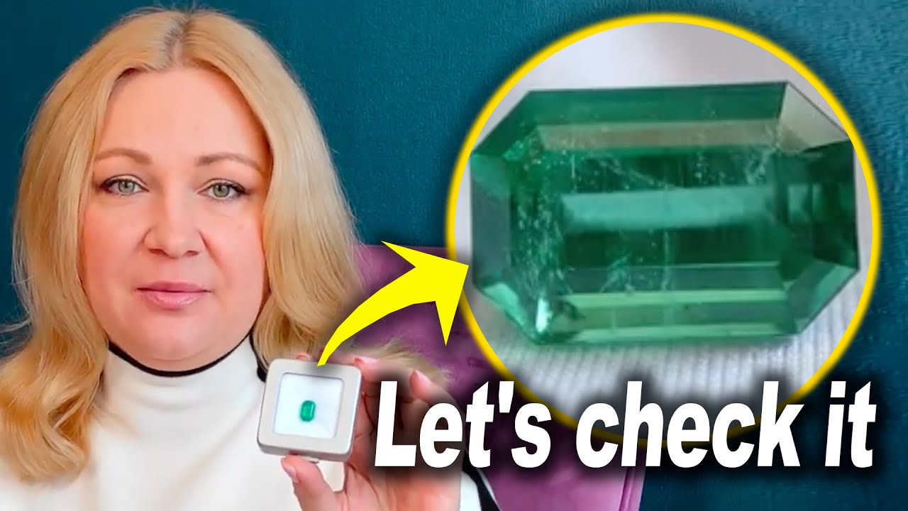 Emerald Zambia. The Owner Says It’s Clean. Testing an Unheated Emerald ...