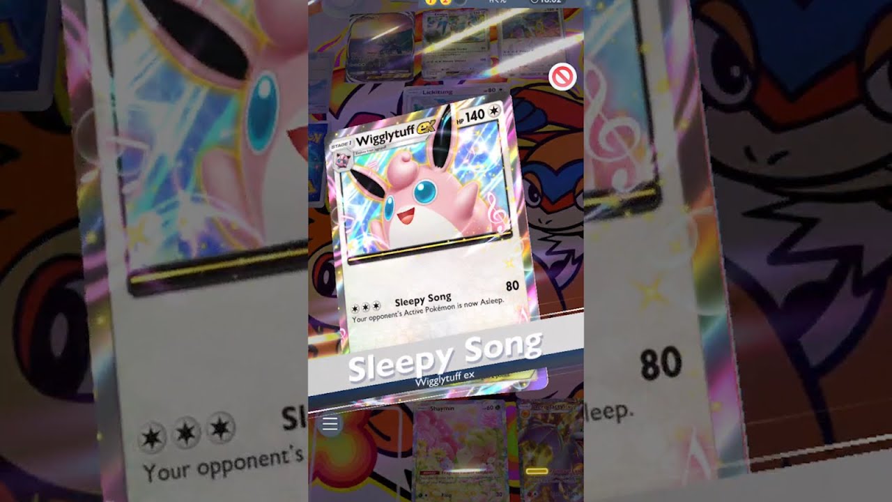 Wigglytuff Ex deck VS Bulbasaur - Pokemon TCGP - YouTube