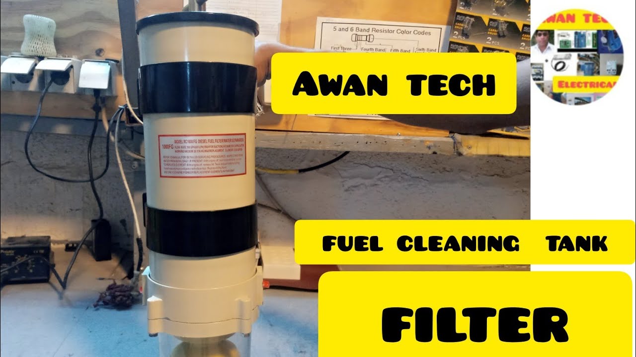 How to Install an External Fuel Filter with a Generator - YouTube