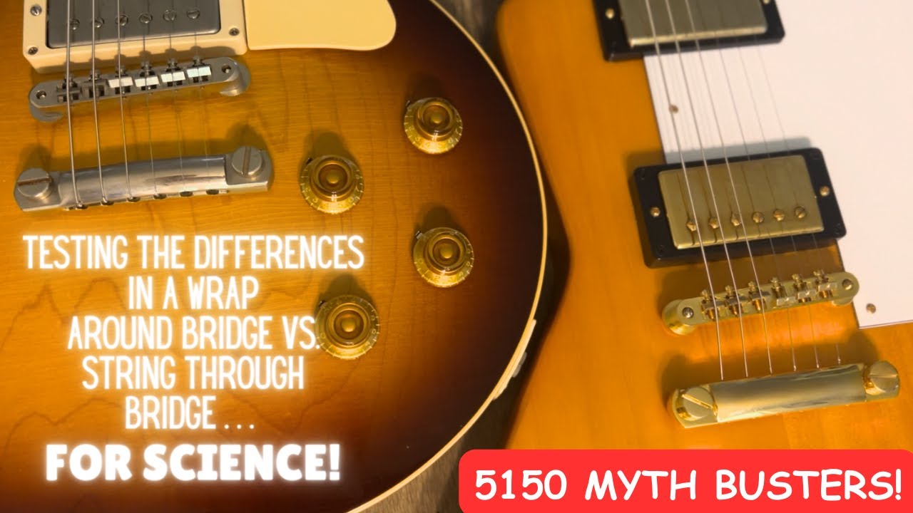 Does Stringing Your Guitar Around The Bridge Really Improve Sustain ...