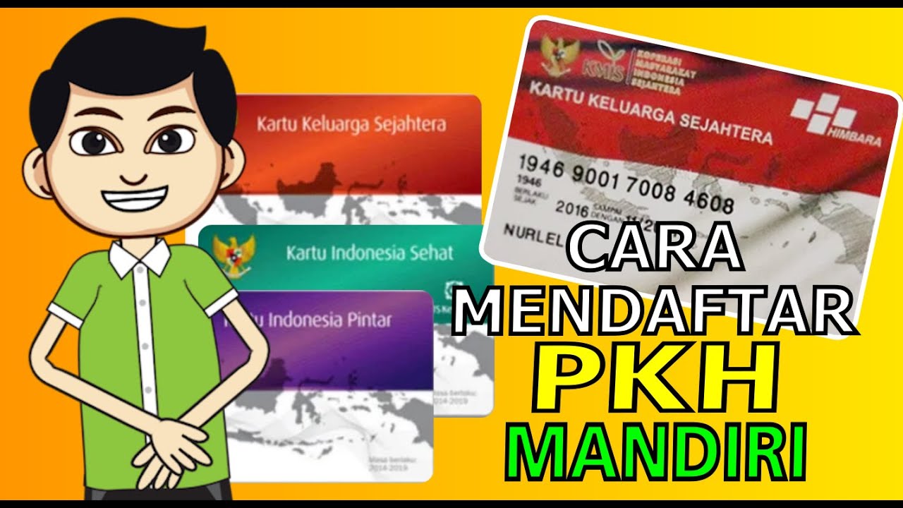 INGIN DAFTAR PKH? IKUTI CARA MEKANISME PEMUTAHIRAN MANDIRI - YouTube