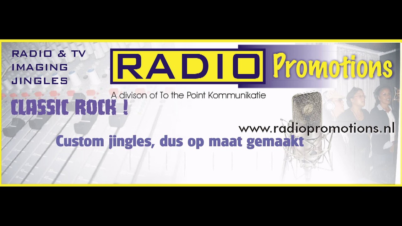 Classic ROCK custom jingles RadioPromotions - YouTube