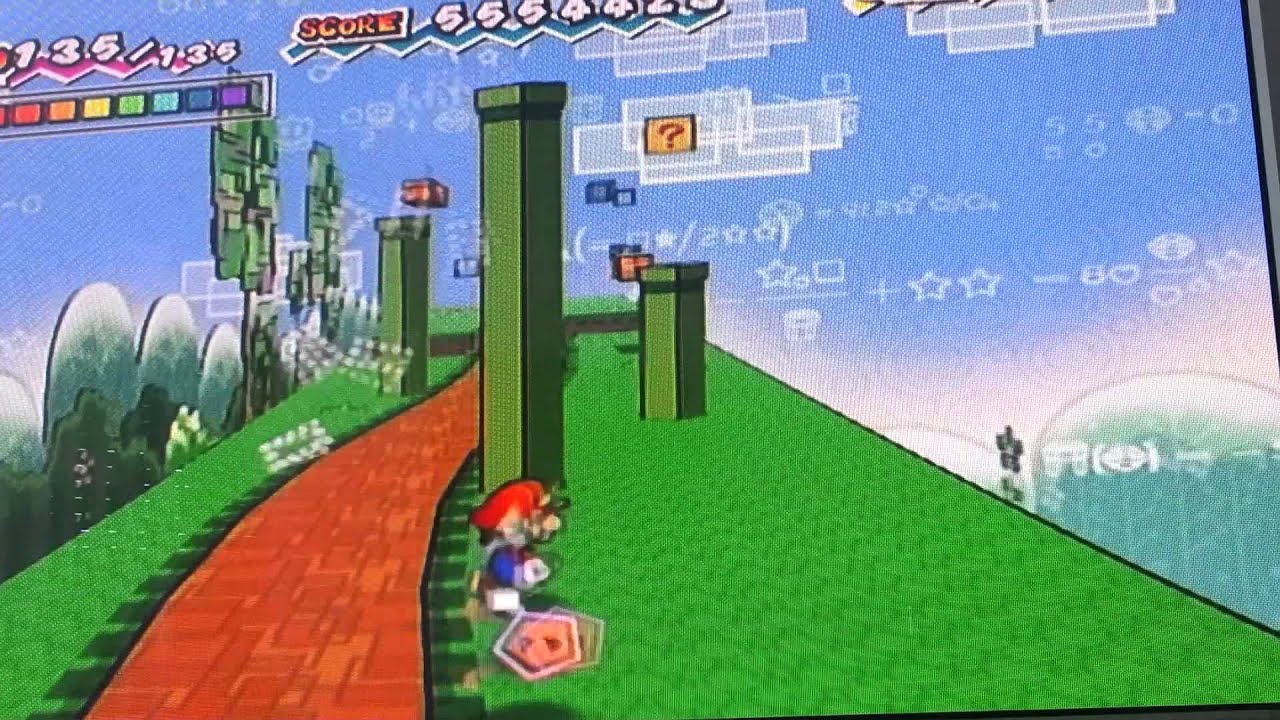 Super paper mario combo trick - YouTube