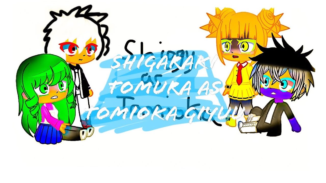 Mha React To Shigaraki Tomura As Tomioka Giyuumhabnha X Dskny Youtube