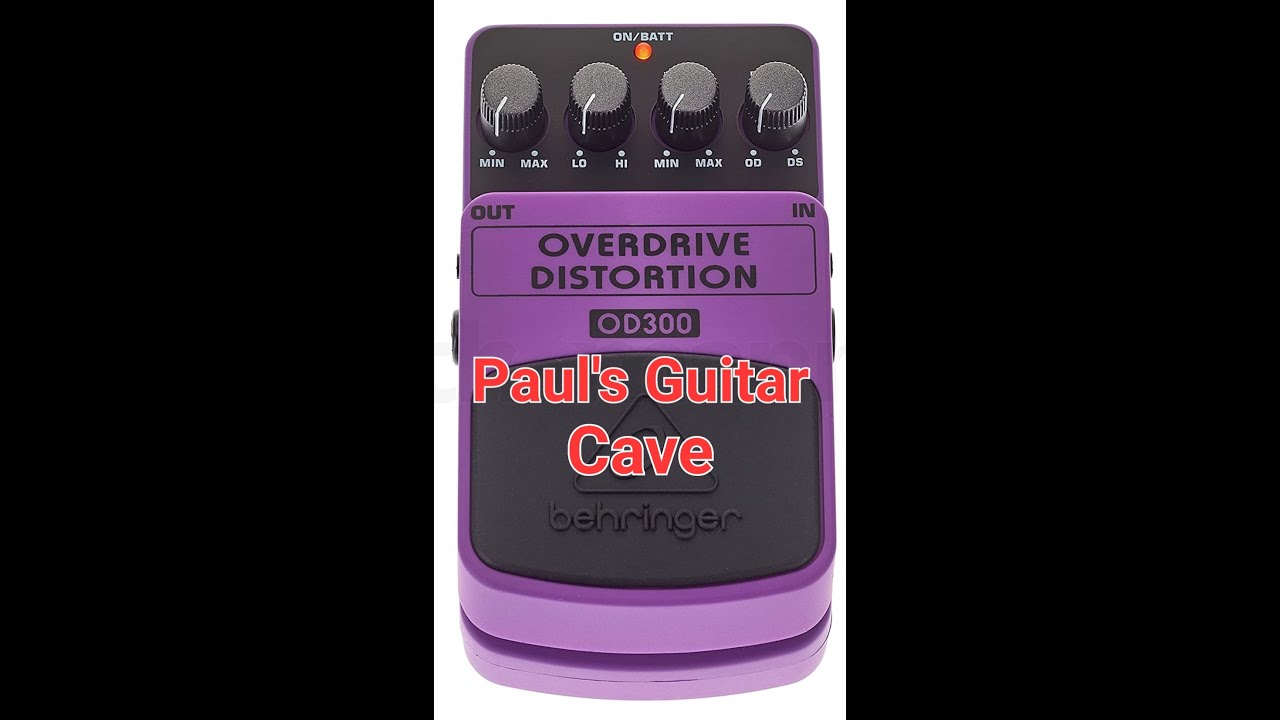Paul's Guitar Cave - Episode 39 - Behringer OD300 Overdrive ...