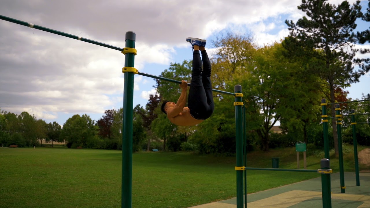 Invert row pull up supination - YouTube