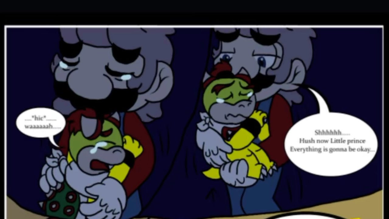 Mario Comforts Bowser Jr Part 2 (End) (Bowser’s Fury Comic Dub) - YouTube
