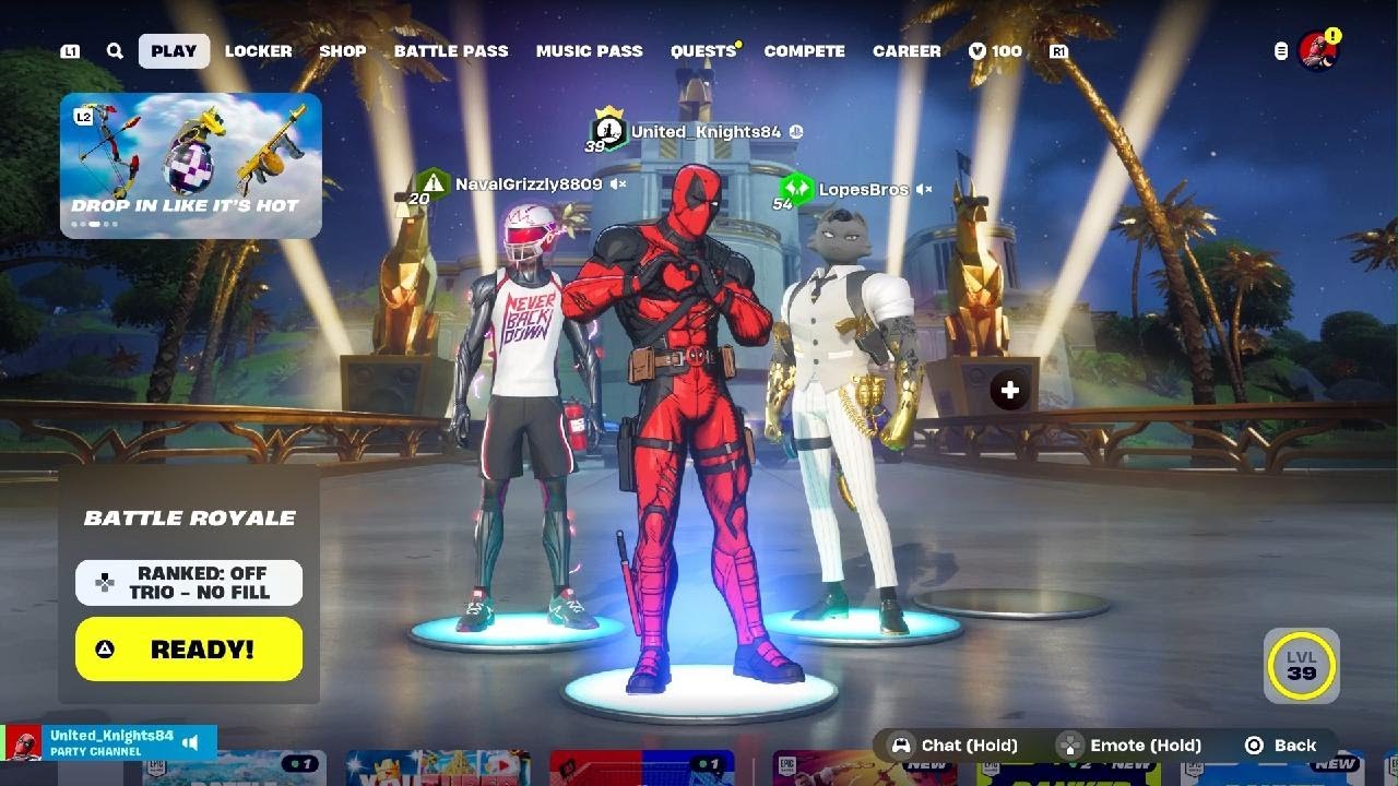 LopesBros Fortnite Three Mythic Challenge ️ - YouTube