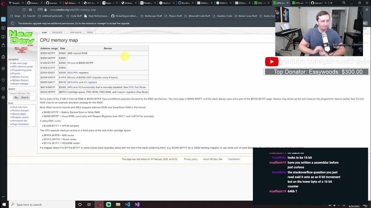 Architecture Setup | Coding a 6502 Emulator #2 - YouTube