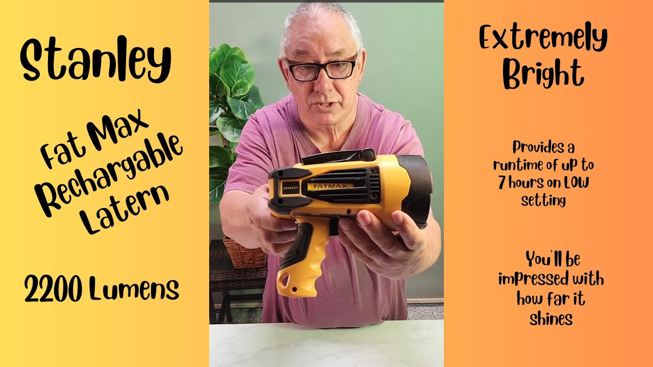 Fat Max Rechargeable Ultra Bright Flashlight. 2200 Lumens - YouTube