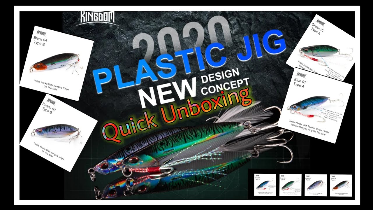 2020 Plastic Jig New Design/Concept Quick Unboxing #AyheFishingTv # ...
