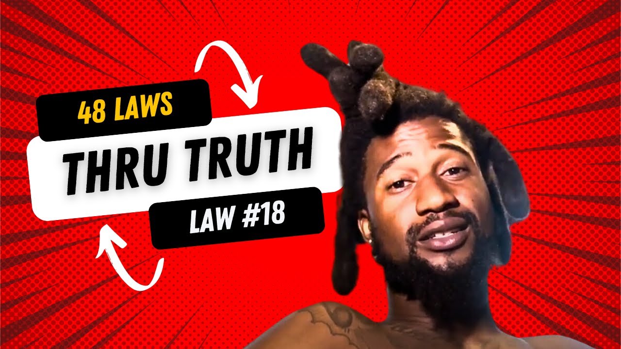 The Truth of the 48 Laws of Power - Law 18 Isolation Can Be Deadly 🙄 ...