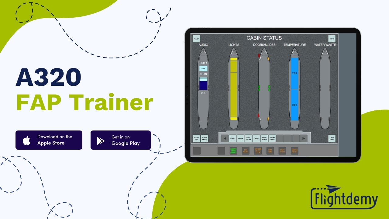 Flight Attendant Panel Trainer - FAP Enhanced Trainer - YouTube