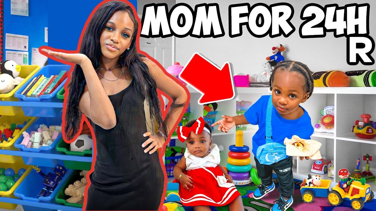 YAYA Becomes A MOM For 24 Hours - YouTube