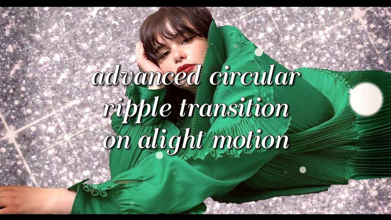 advanced circular ripple transition on alight motion! - YouTube