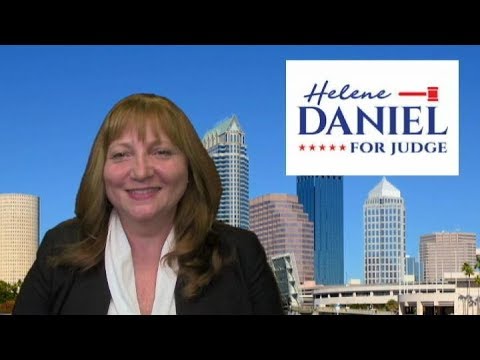 Hillsborough Judicial Candidate Helene Daniel - YouTube