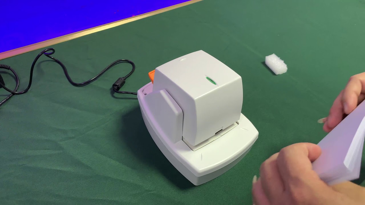 Sysform ST-50 / ST-70 Electric Stapler - YouTube
