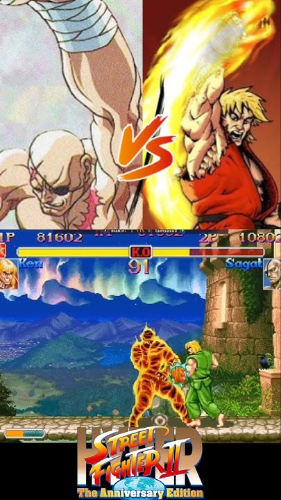 Cuando Ken se confía demasiado: Sagat vs Ken: Hyper Street Fighters 2 💥💥 - YouTube