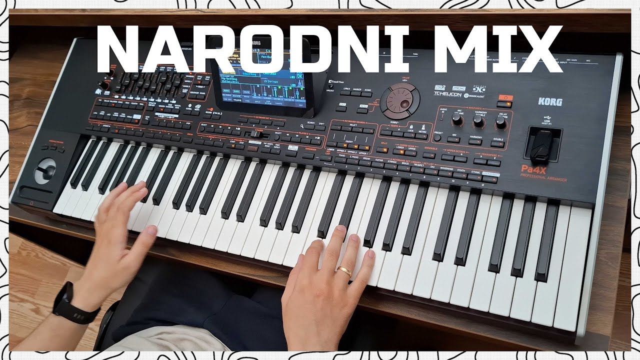 Narodni MIX Urnebes // MARKO MX - Moderna Rumba - KORG Pa4x! - YouTube