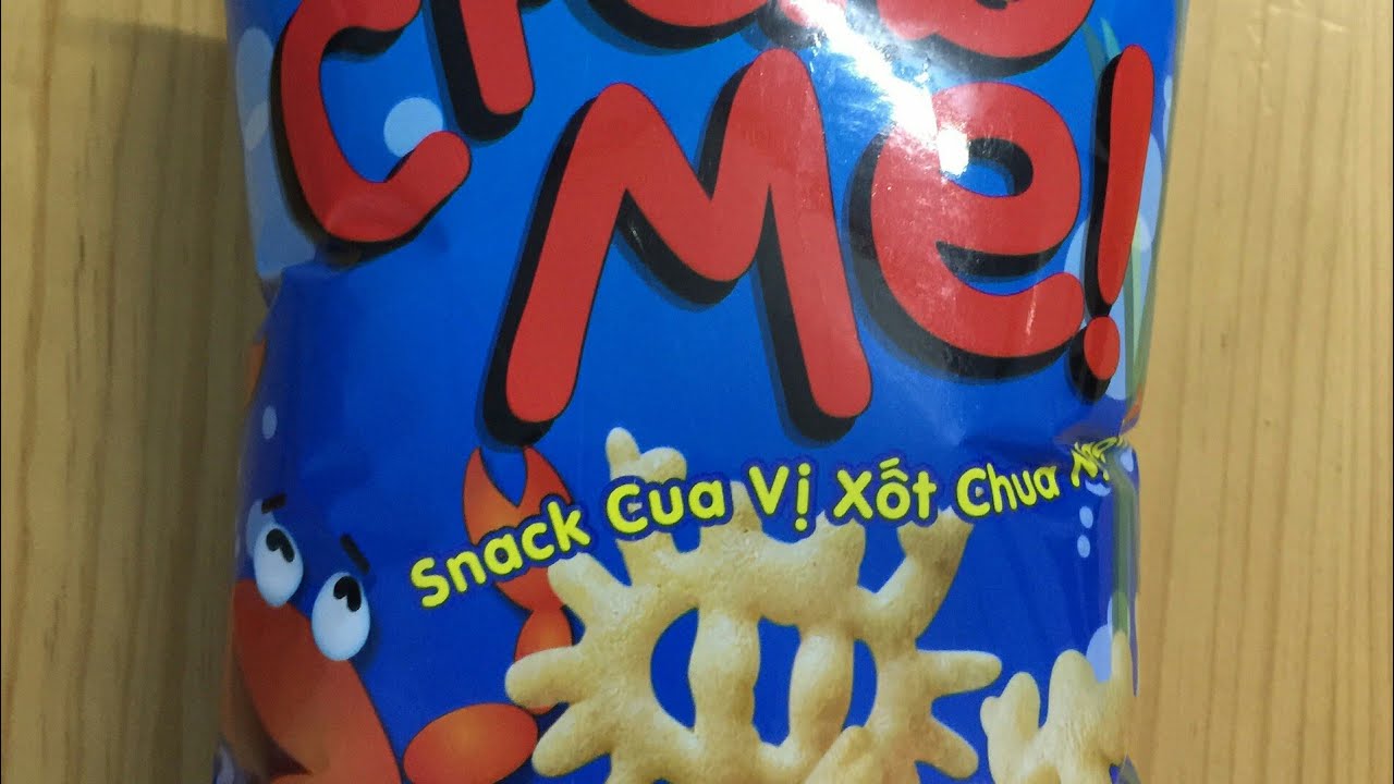 Snack cua vị sốt chua ngọt - YouTube