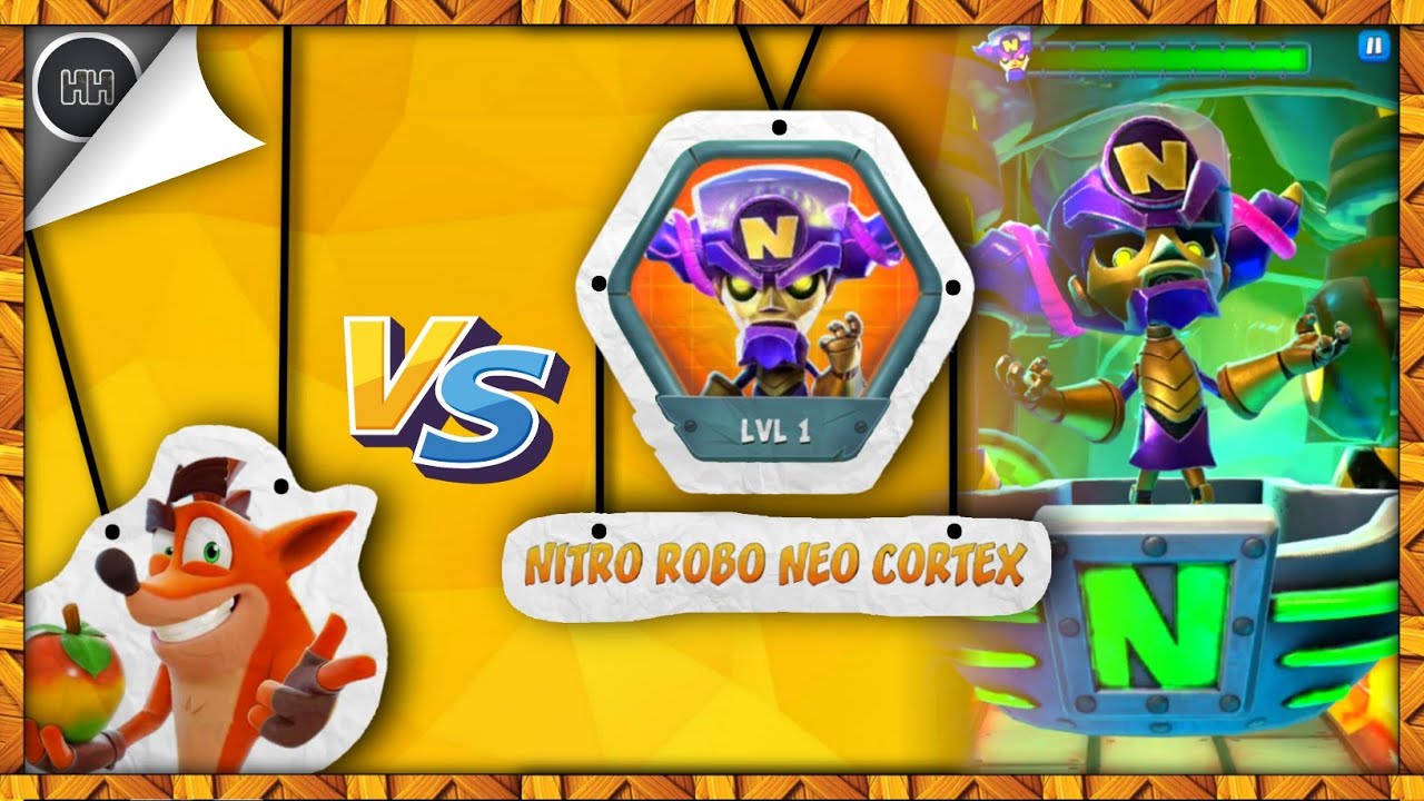 MISI MENGALAHKAN BOSS ROBO NEO CORTEX'S GANG | CRASH ON THE RUN ...