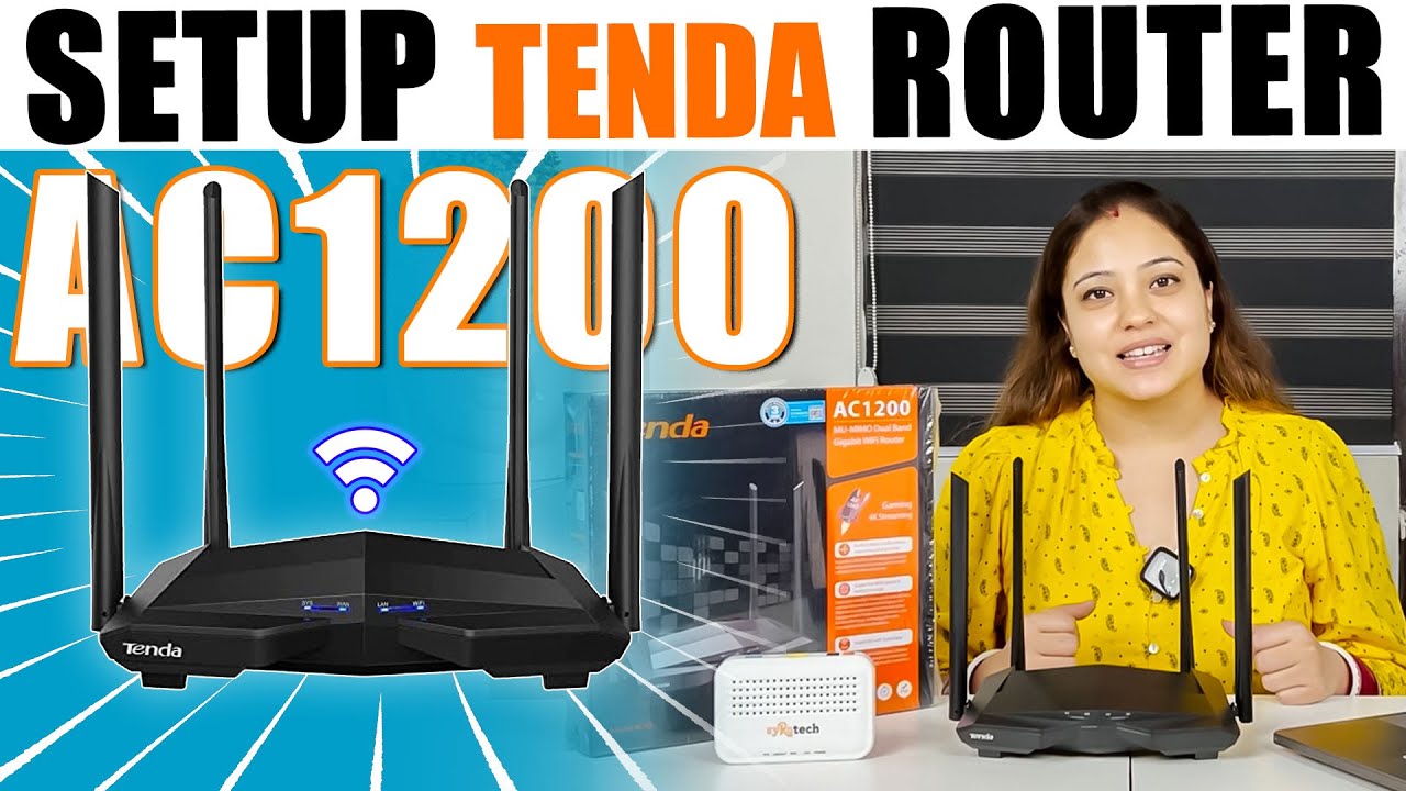 How to setup Tenda AC10/AC1200 Wireless Router | MU-MIMO Detailed in ...