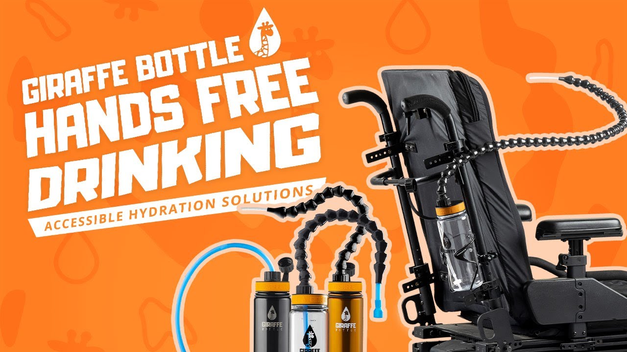 Introduction to Giraffe Bottle | Hands-Free Hydration for Wheelchair ...