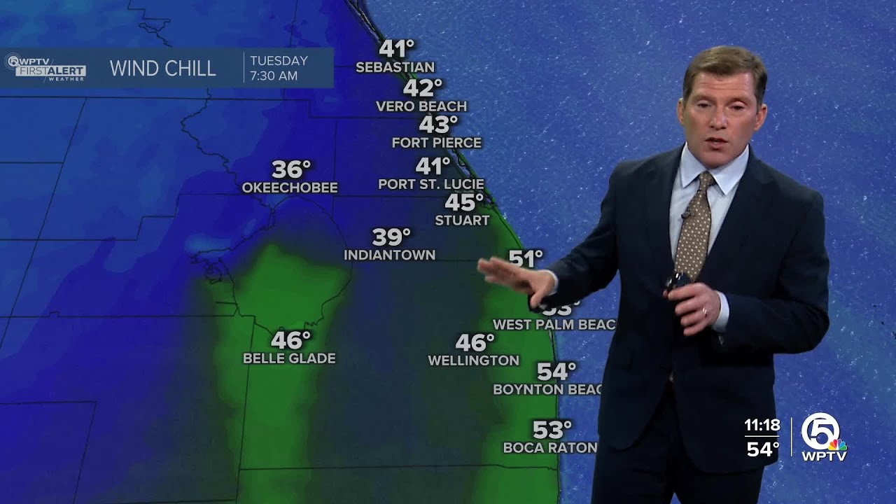 WPTV First Alert Weather Forecast for Night of Jan. 19, 2026 - YouTube