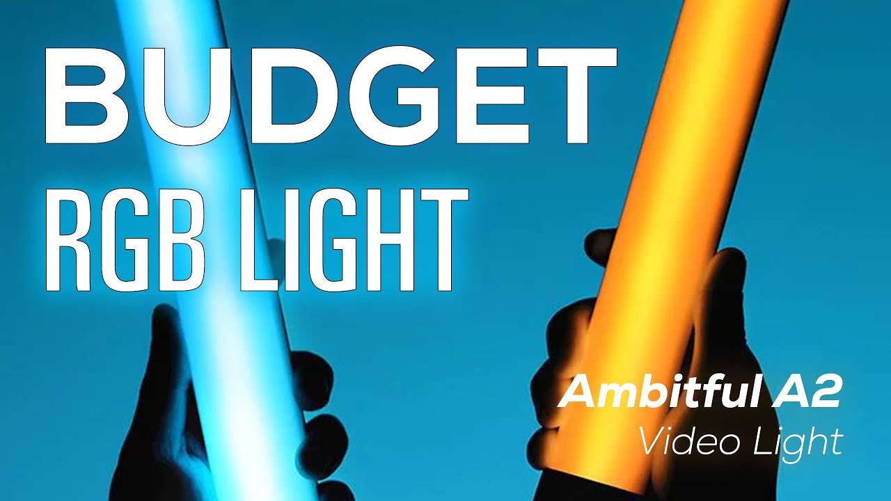 Ambitful A2 RGB Video Light - Flexible Budget Lights - YouTube