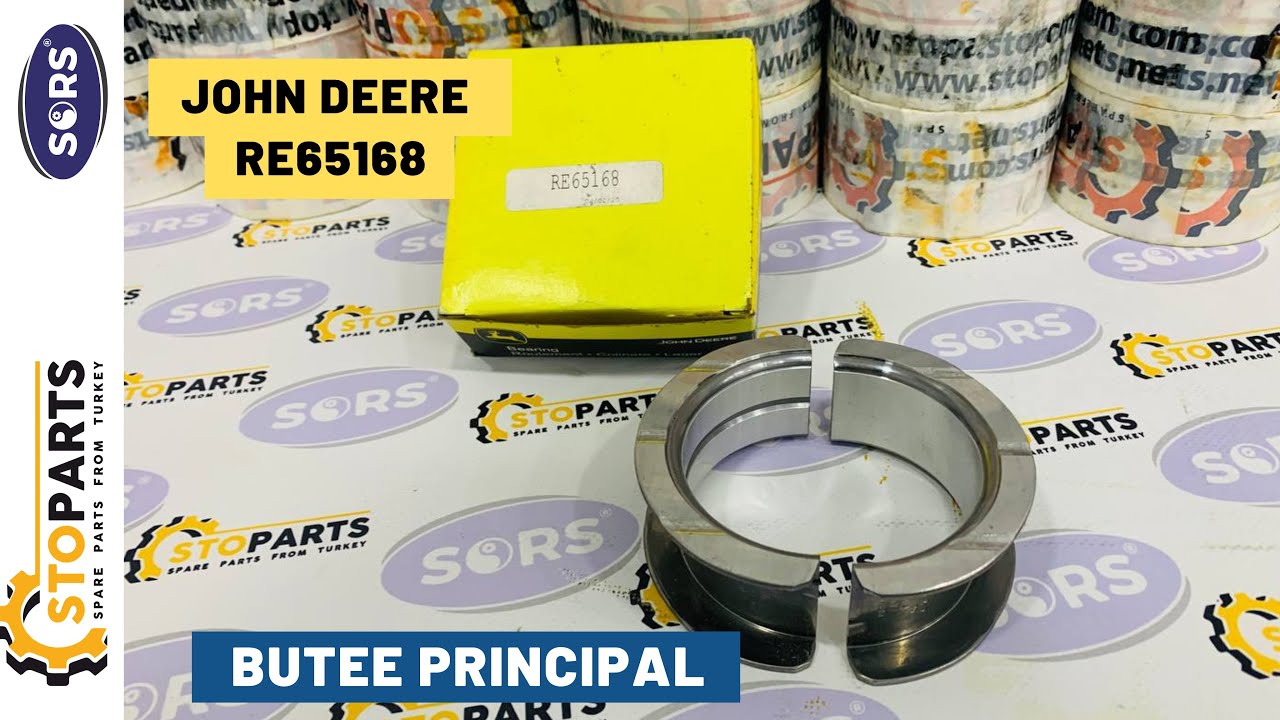 JOHN DEERE RE65168 BUTEE PRINCIPALE - YouTube