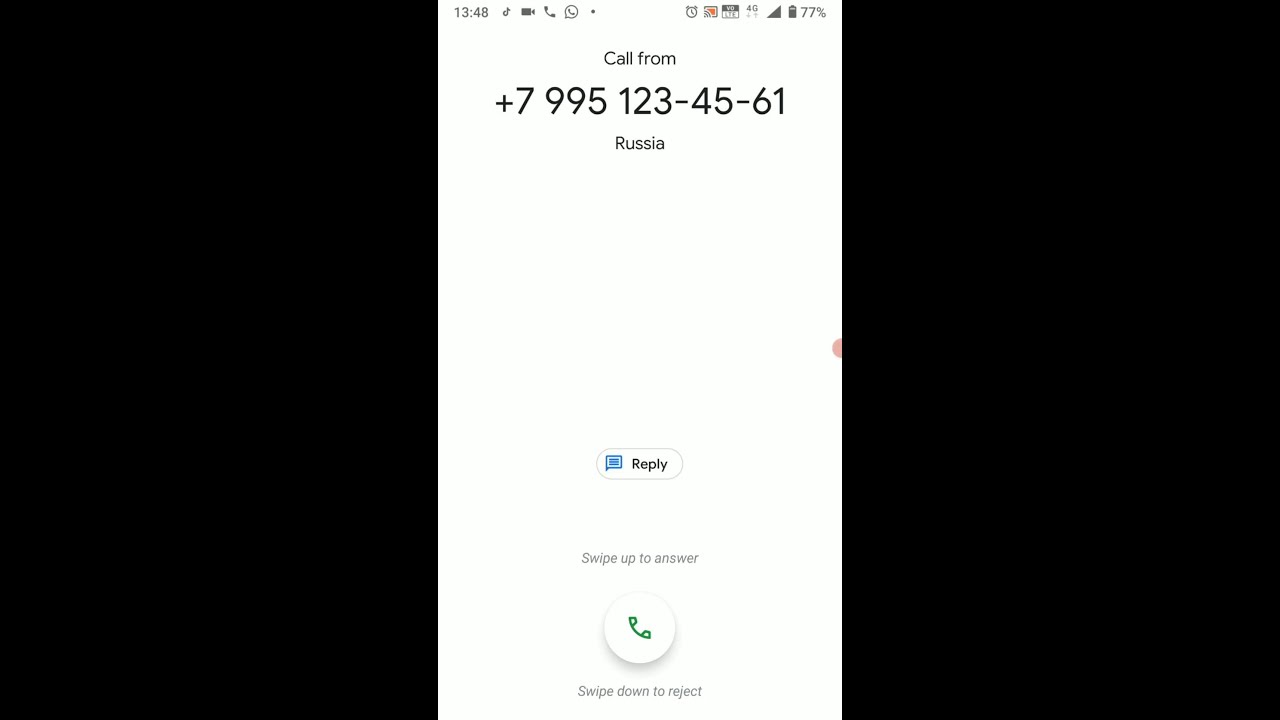 Nokia 6.1 Screen Record/ Incoming call - YouTube