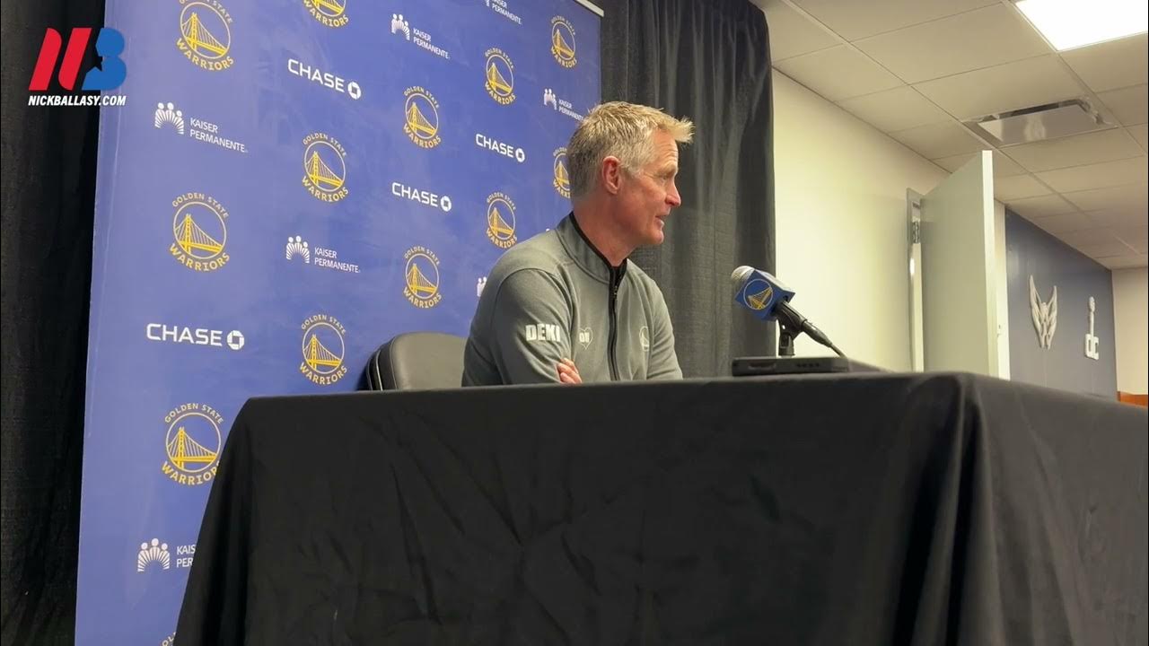 Steve Kerr on becoming highest paid NBA coach with $35 million contract extension - YouTube