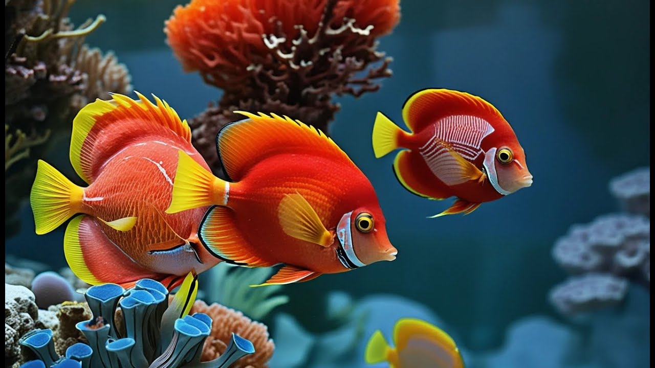The Best 4K Aquarium – Soothing Jellyfish & Reef Fish with Sleep Music ...